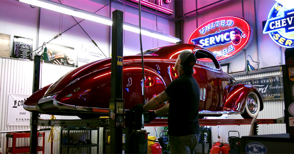 Metallica’s James Hetfield restores classic custom American cars in his ...